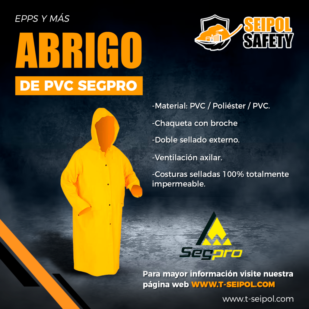 ABRIGO DE PVC SEGPRO | SEIPOL SAFETY