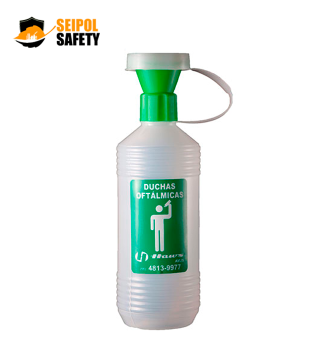 BOTELLA LAVAOJOS INDIVIDUAL DE 500 ML D001-100 HAWS AVLIS | SEIPOL SAFETY
