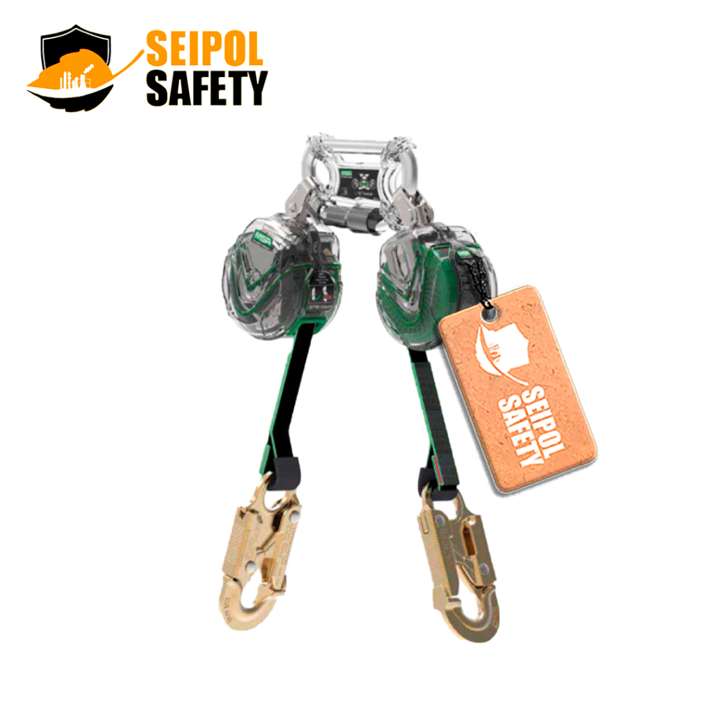 LINEA DE VIDA DOBLE GANCHO MSA COD.63111-00A | SEIPOL SAFETY