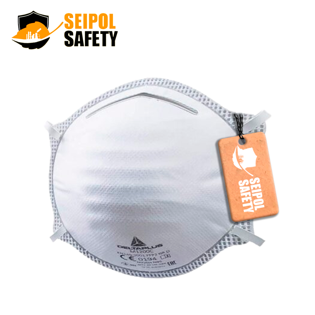 MASCARILLA FFP2 /M1200 N95 DELTA PLUS CAJA X 20 UND | SEIPOL SAFETY