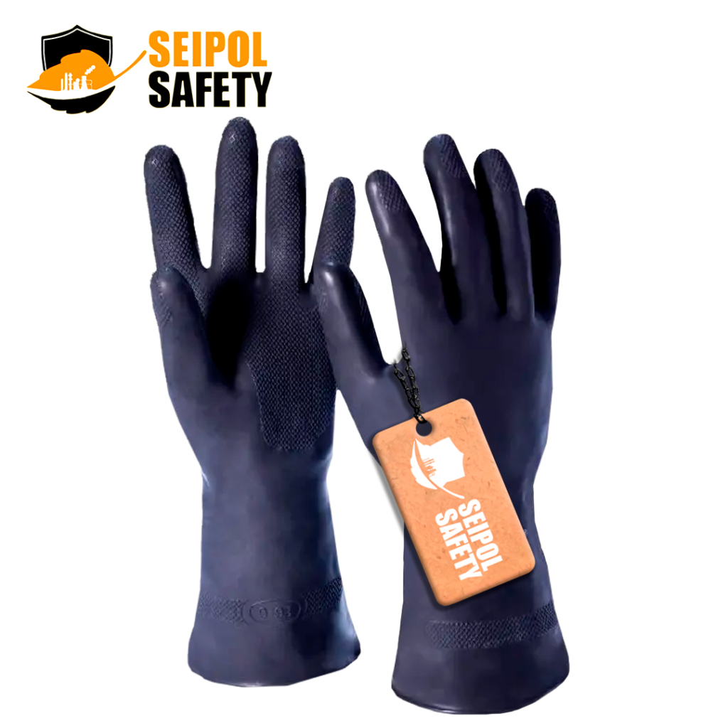 GUANTE CLUTE DE JEBE PROTEC C-25 | SEIPOL SAFETY