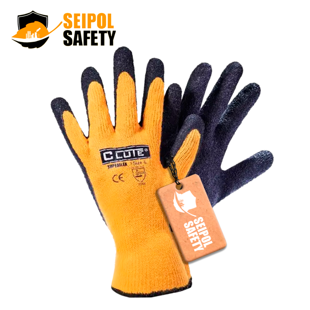 GUANTE CLUTE SUPERFLEX AMARILLO | SEIPOL SAFETY