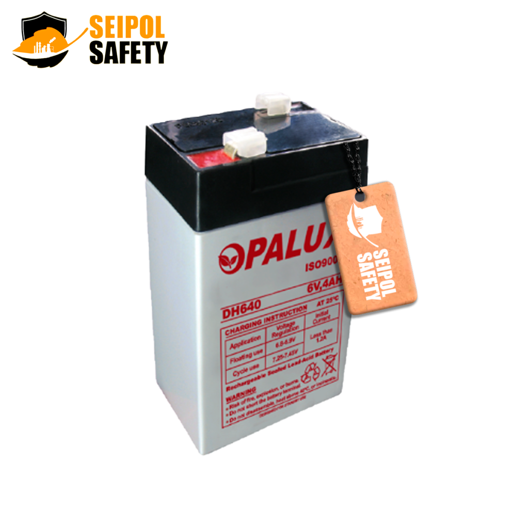 BATERIA OPALUX DH640 6V.4AH | SEIPOL SAFETY
