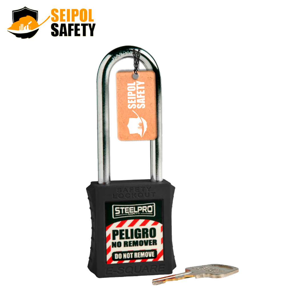 CANDADO DE BLOQUEO STEELPRO X10 (78MM) LARGO | SEIPOL SAFETY