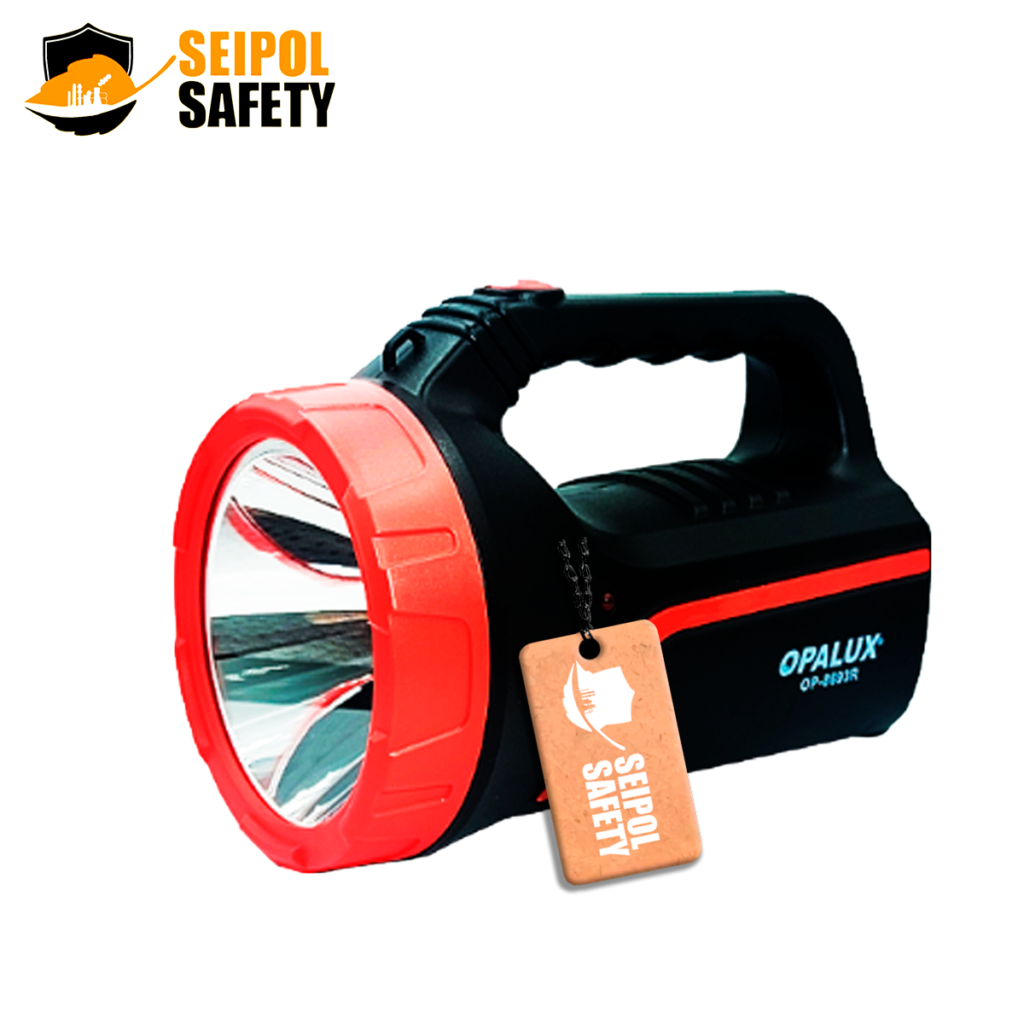 LINTERNA DE MANO OPALUX 3 WATTS ROJA OP-8693R | SEIPOL SAFETY