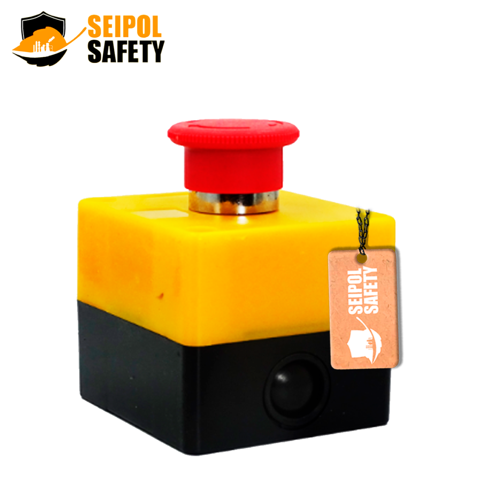 PULSADOR DE EMERGENCIA OPALUX DC 6V OP-BX1 | SEIPOL SAFETY