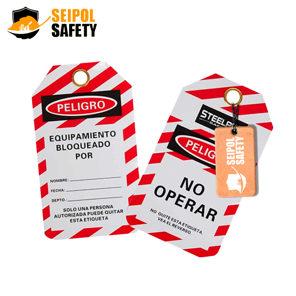 TARJETA DE BLOQUEO STEELPRO | SEIPOL SAFETY