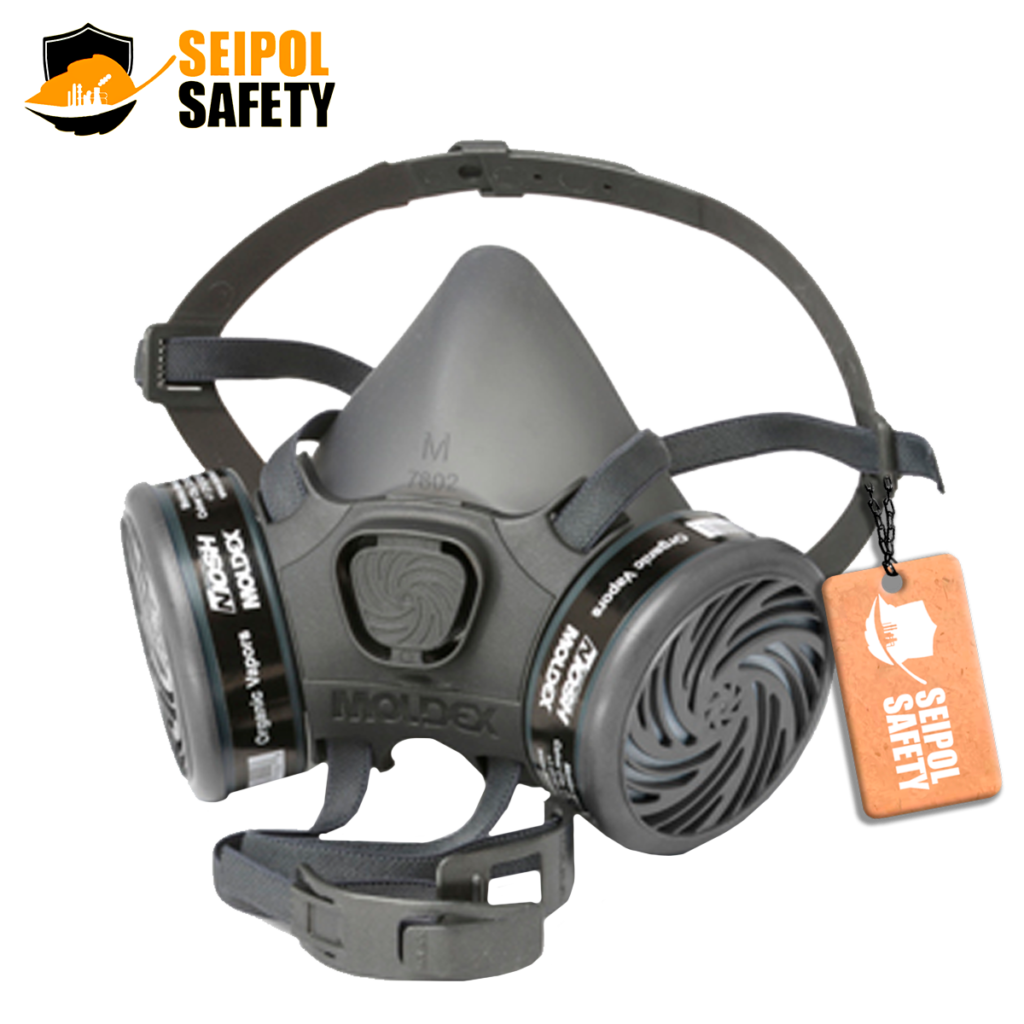 RESPIRADOR MOLDEX SILICONA 7802 | SEIPOL SAFETY