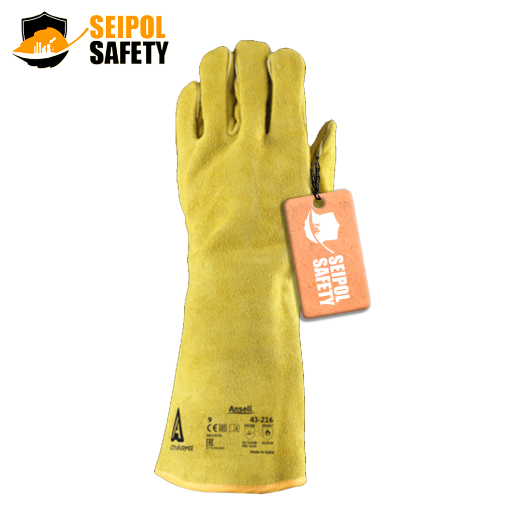 GUANTE SOLDADOR ANSELL 43-216 | SEIPOL SAFETY