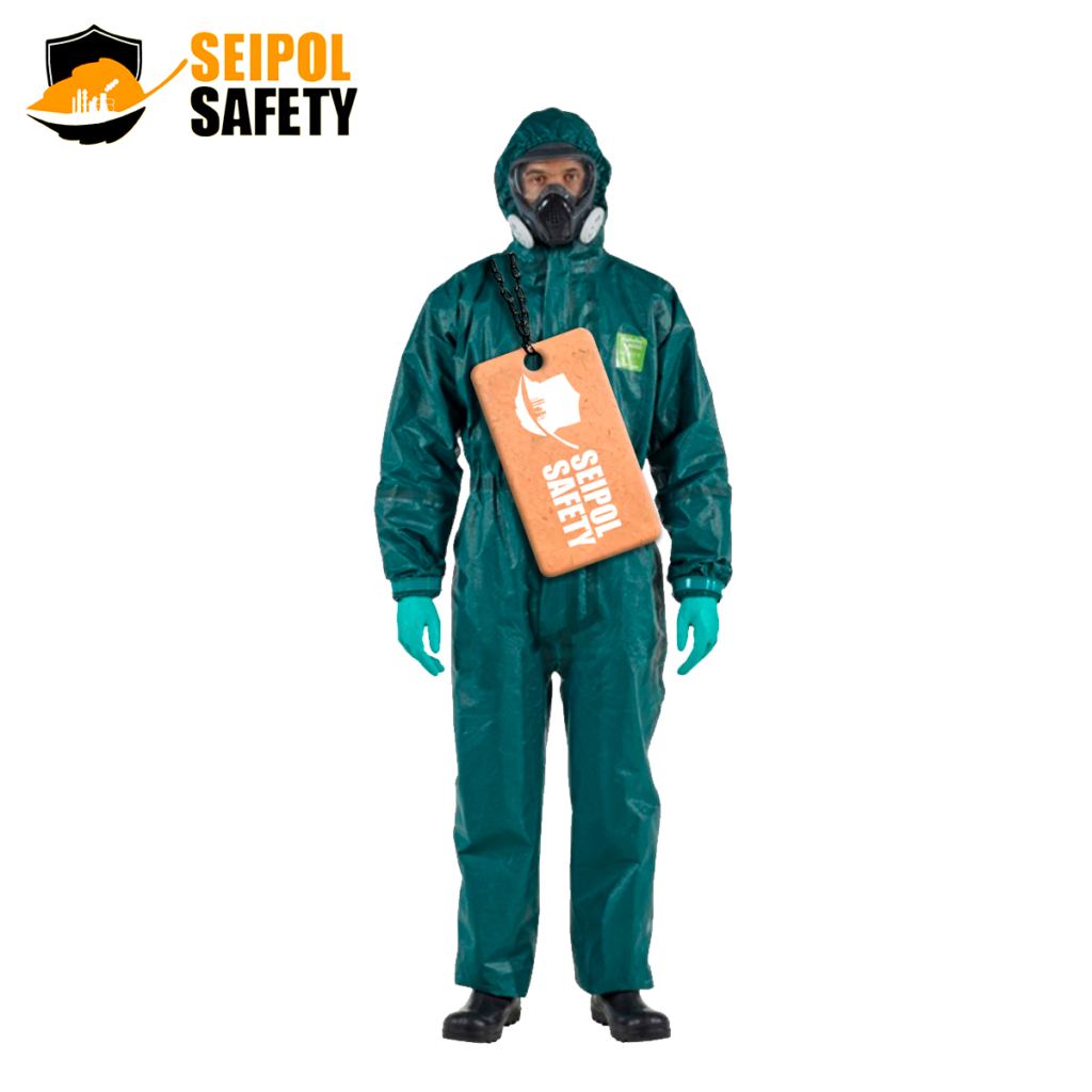 TRAJE PARA QUIMICOS MICROCHEM 4000 ANSELL 111 | SEIPOL SAFETY