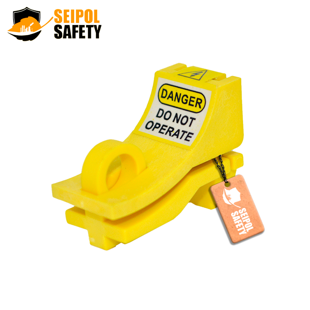 BLOQUEO DE SEGURIDAD PARA INTERRRUPTORES TERMOMAGNÉTICOS TIPO RIEL DIN ...