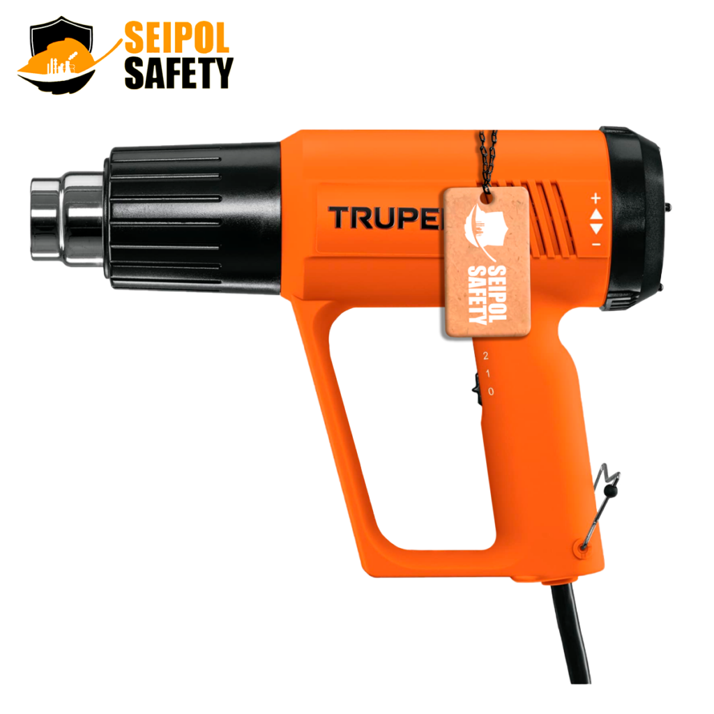 PISTOLA DE CALOR TRUPER PROFESIONAL, 220 V, 1800 W | SEIPOL SAFETY